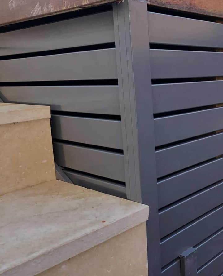 Aluminium Privacy Screening – Glenhaven - NorthShore Creative Constructions